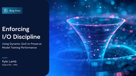 Enforcing Io Discipline Using Dynamic Qos To Throttle Checkpoint Ingest And Preserve Model