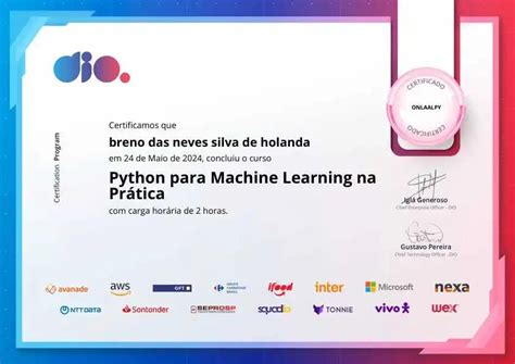 Python Para Machine Learning Na Prática Breno Holanda