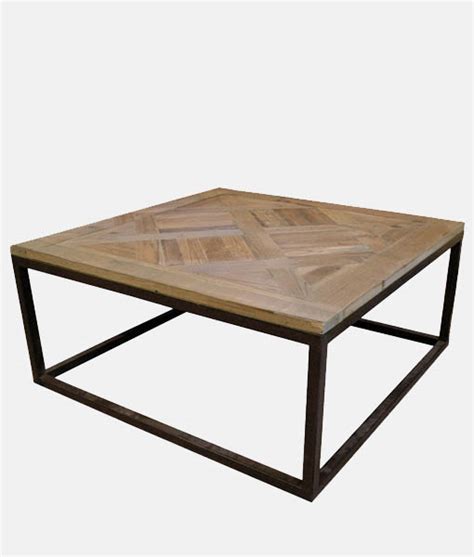 Industrial Coffee Table Square Shape Best Of Exports