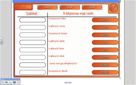 Logħob Banka Tar Riżorsi Tal Verbi Fil Malti