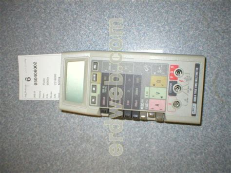 Fluke 8060a Erd Industrial Repair Store