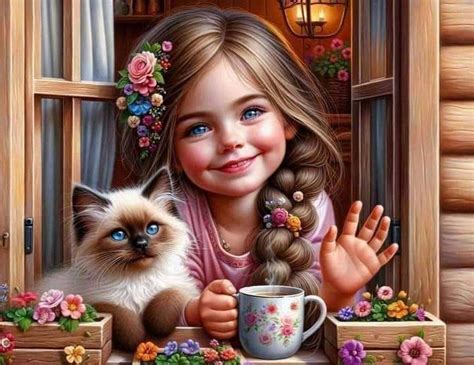 Blue Eyed Beauties Online Puzzle