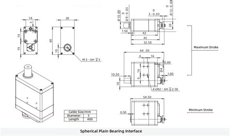 12v Small Micro Electric Linear Servo Actuator For Robot Industry