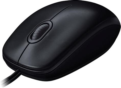 Logitech M100 Corded Mouse Black W127280570 Electronics
