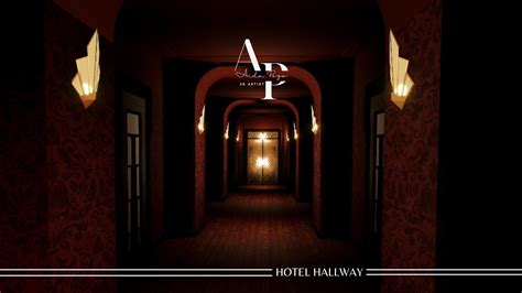 Artstation Art Deco Hotel Hallway