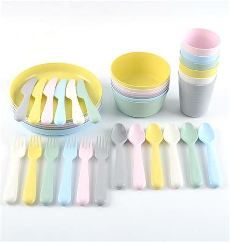 [theart] 이케아 Kalas 칼라스 식기 그릇 접시 컵 포크 숟가락 T 티몬