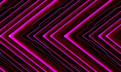 Premium Vector Abstract Red Circuit Light Cyber Arrow Direction Geometric Pattern Design