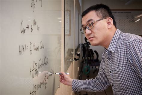 Physics Wang Wins Prestigious Air Force Young Investigator Research