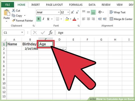How Calculate Age On Excel Design Talk