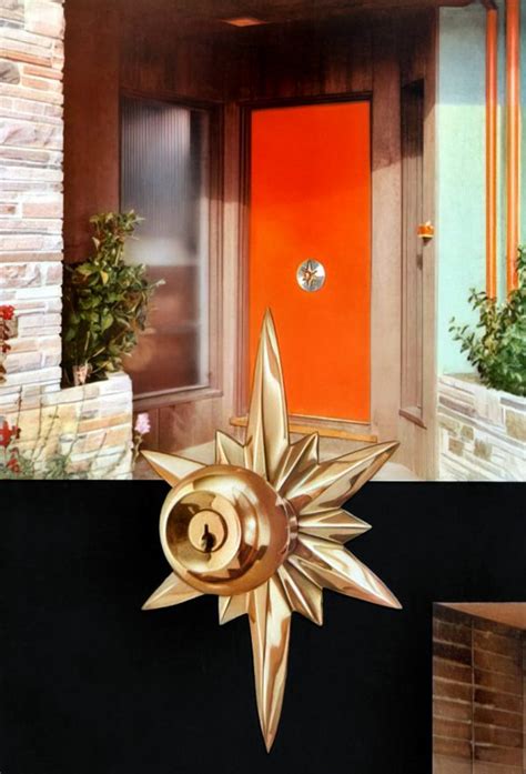 Mid Century Modern Door Knobs And Other Bold Hardware With A Space