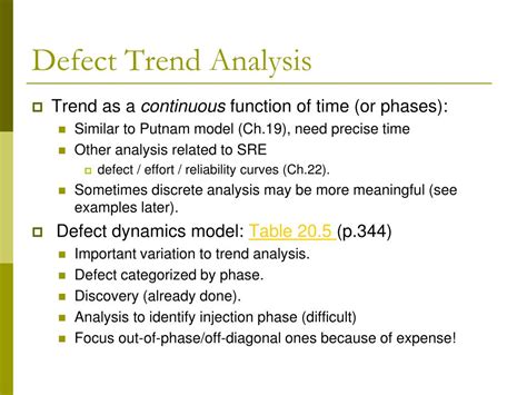 PPT Chapter 20 Defect Classification And Analysis PowerPoint Presentation ID 3897176