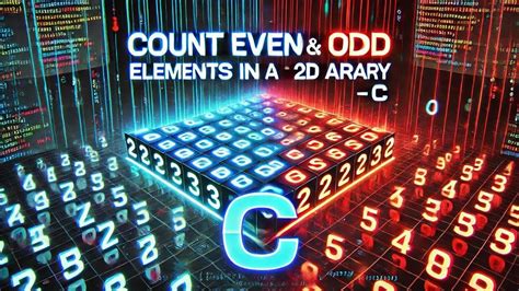Master C Programming In 2025 With This Proven 2d Array Counting