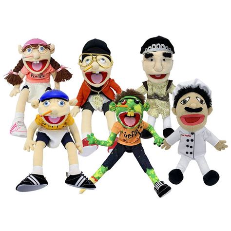 Jeffy Chef Junior Cartoon Hand Puppet Plush Toy Soft Stuffed Puppet Doll Gift Shopee Malaysia