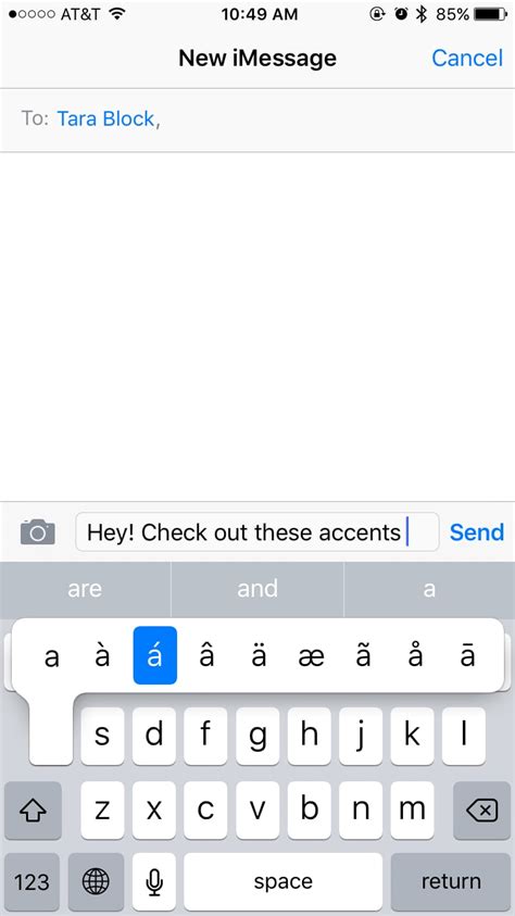 How To Type Accent Marks On An IPhone PS Tech