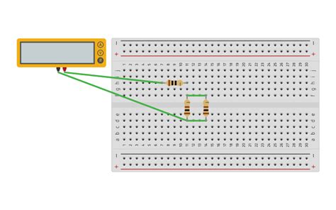 Circuit Design Resistencia En Serie Y En Paralelo Tinkercad