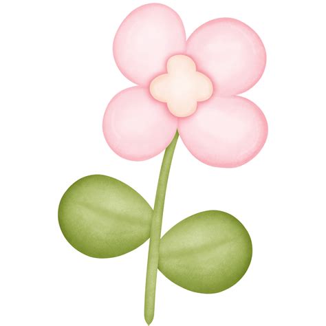 Flower In The Stem Isolated On Transparent Background PNG