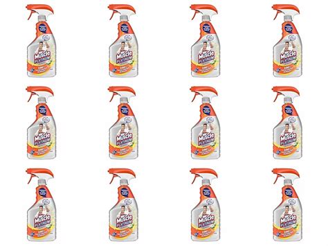 Mr Muscle Kitchen Cleaner Citrus Platinum Antibacterial Kitchen Spray