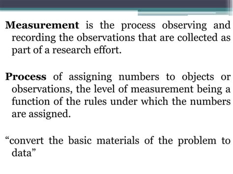 Scaling And Measurement Technique Ppt