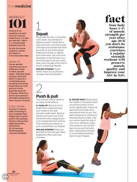 Squat Push And Pull Exercise Squats Healthy Body