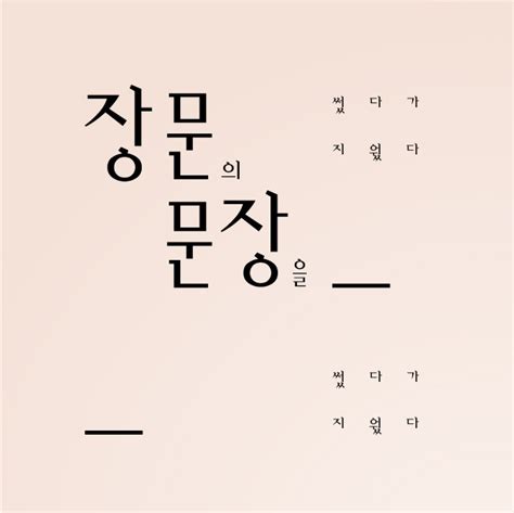 장문 문장