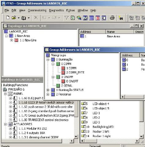 Configuration Of The Domotic System Using The Ets Software Download Scientific Diagram