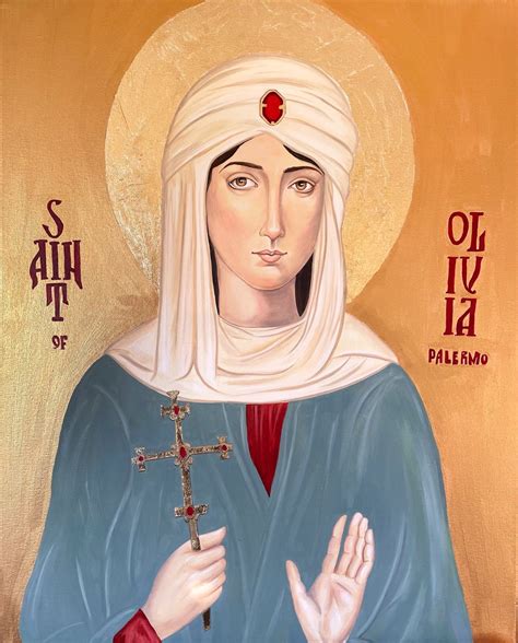 Saint Olivia Of Palermo