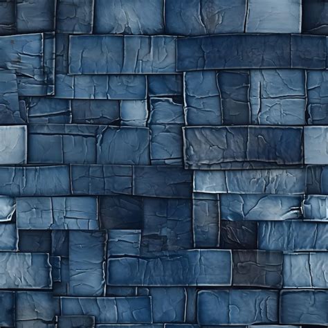 Premium Ai Image Denim Texture