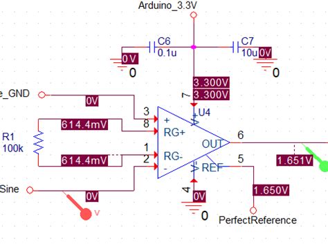Help With Instrumentation Amplifier Output R ECE