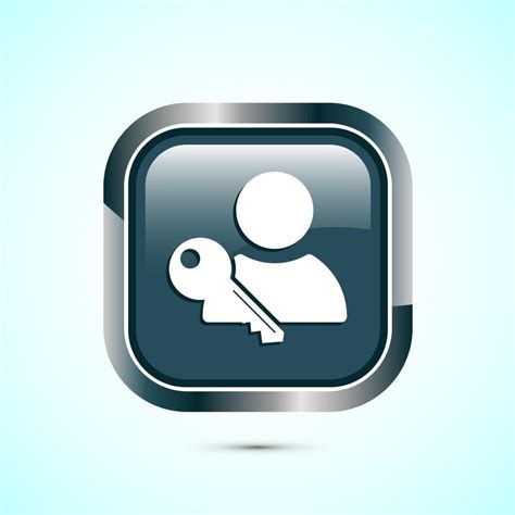 User Profile Login Icon Design Illustration Access Authentication Icon