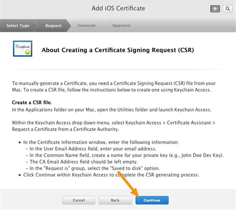 Ios Provisioning And Certificate Creation