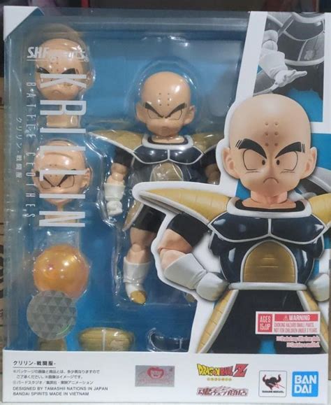 Shfiguarts Krillin Battle Clothes Hobbies And Toys Toys And Games On