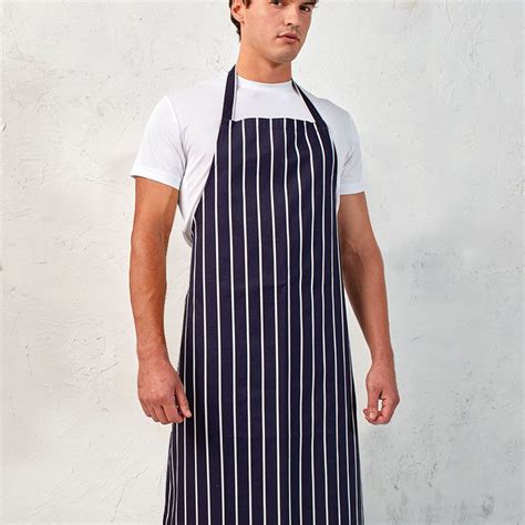 Classic Stripe Bib Apron