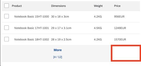 SF Ui5 Table Growing Button Doesn T Take Full Width In MultiSelect