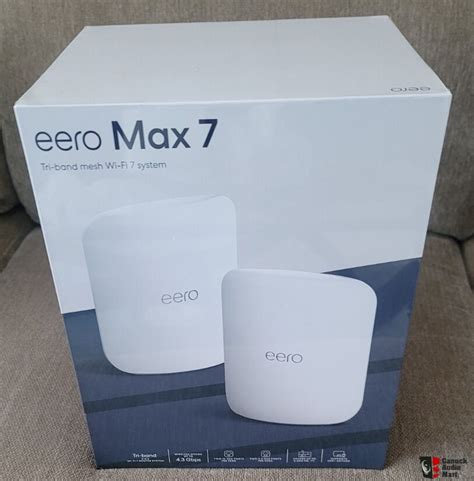Amazon Eero Max 7 Mesh Wifi Router 10 Gbps Ethernet 2 Pack Brand New For Sale Canuck