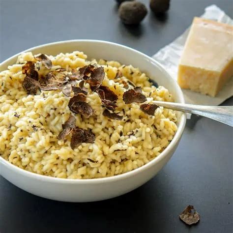 5 Ingredient Truffle Risotto Recipe Id Rather Be A Chef