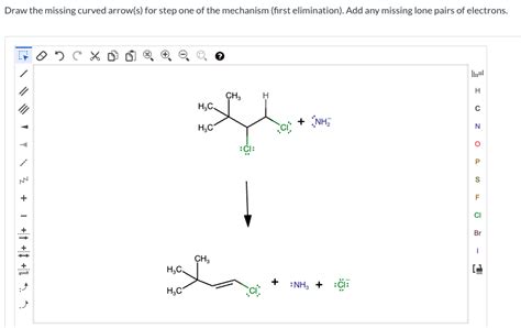 Solved Draw The Missing Curved Arrow S For Step One Of The Chegg Com