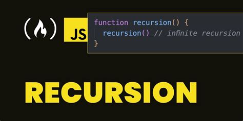Recursion In Javascript Dev Community