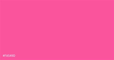 Fa549d Hex Color Shades And Complementary Colors