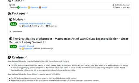 New Module Library And Gmt Module Releases Module Design Vassal