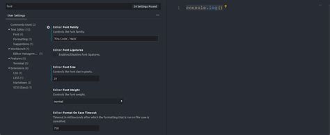 Visual Studio Code VSCode On Ubuntu Not Reading Installed Fonts