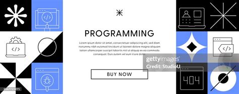 Programming Web Banner Design High Res Vector Graphic Getty Images