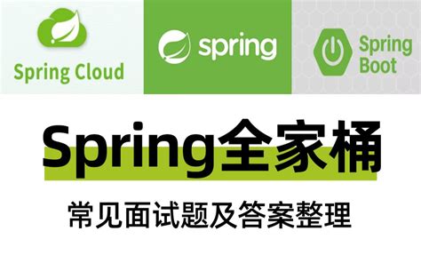 Spring框架全面详解Spring入门到精通 关于Spring面试看这个就够了2021最新版 哔哩哔哩 bilibili