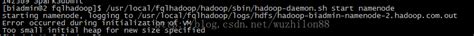 hadoop namnode 挂掉以及解决的过程记录如下 namenode老掉为什么 csdn博客
