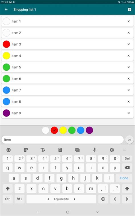 Shopping List Notepad Checklist Colored Notes Apk For Android Download