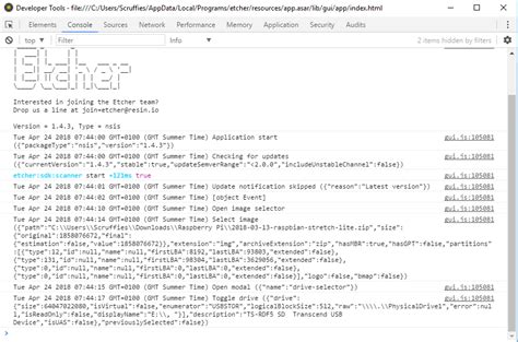 Bug Report Etcher 1 4 3 Drive Select GUI Error Issue 2267 Balena Io Etcher GitHub