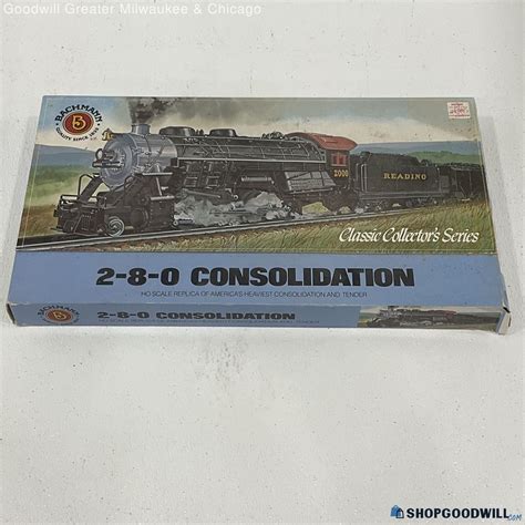 Bachmann Ho Scale 2 8 0 Consolidation Steam Locomotive