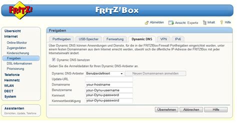 fritzbox dynamic dns service dynu systems inc