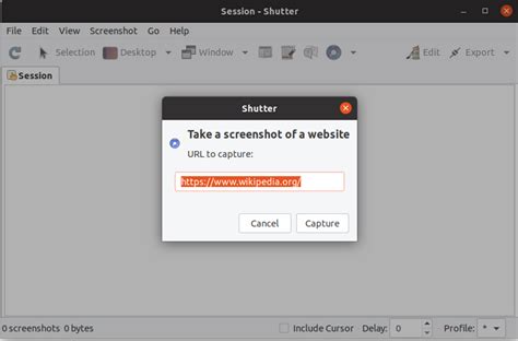 how to take and edit screenshots in ubuntu with shutter