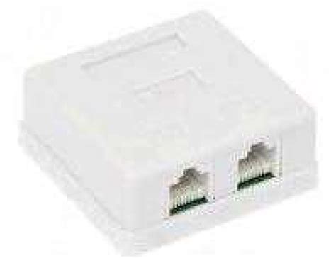 Розетка сетевая Logicpower 8p8c 2 порта Rj 45 Utp Cat 5e 15254 Агент 007™