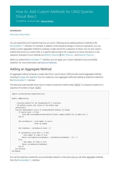 How To Add Custom Method